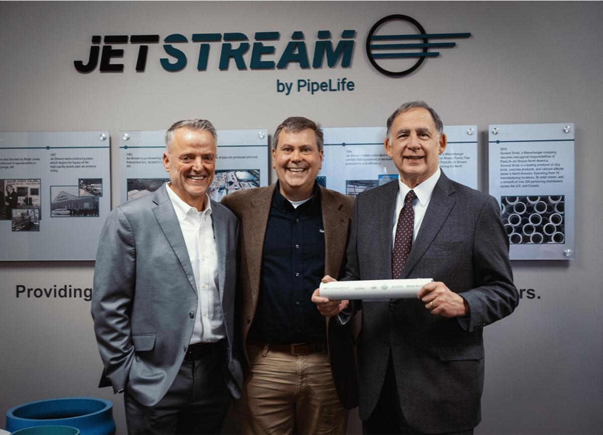 Access to Clean Water Pipe Donation - Jet Stream